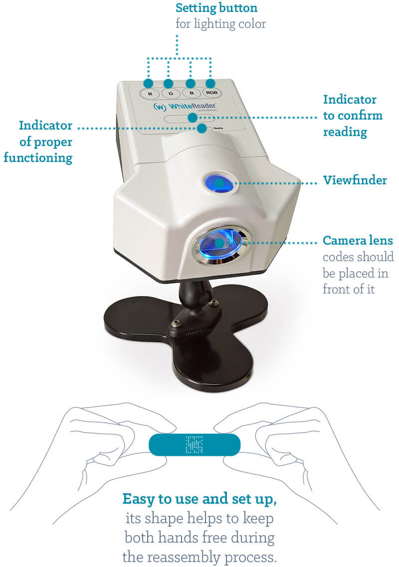 WhiteReader® – DataMatrix Tracking System - ATH Medical